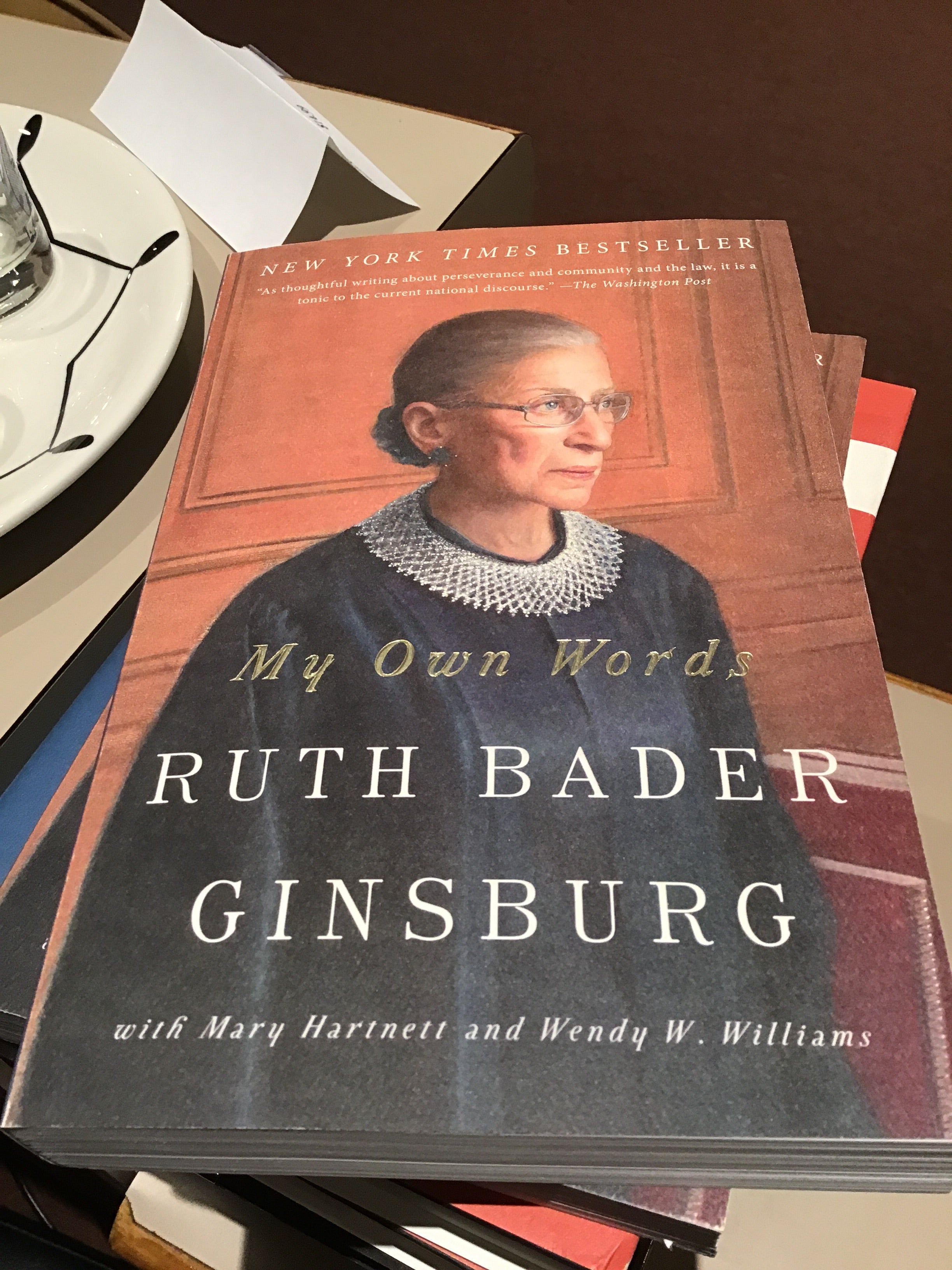My Own Words, Ruth Bader Ginsburg | The Onondaga Historical Association ...
