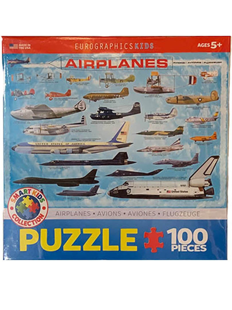 Airplane Puzzle - 100 Pieces | The Onondaga Historical Association Gift ...